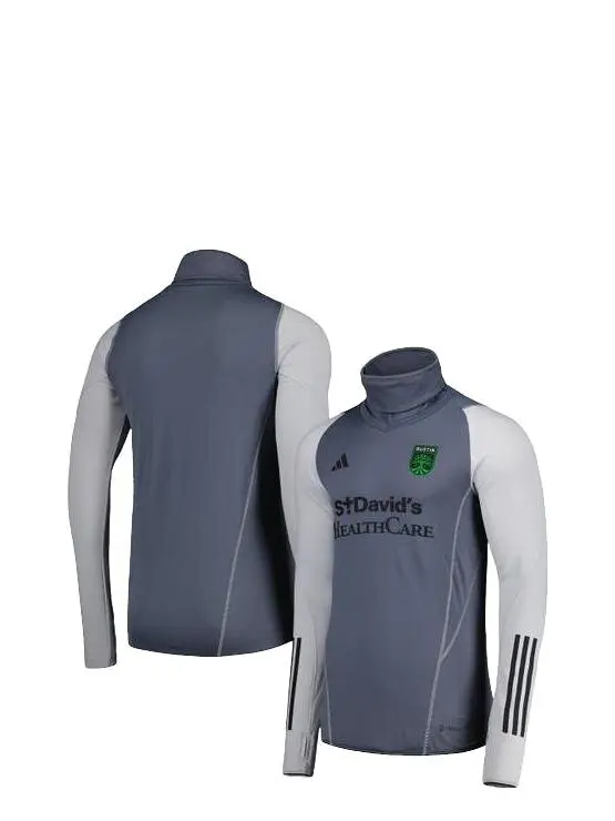 Adidas Austin Fc Warm Raglan Cold.rdy Top - Gray