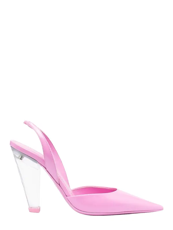 3JUIN Tapered-heel Slingback Pumps - Pink
