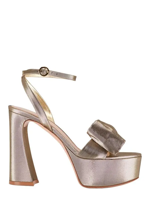 GIANVITO ROSSI 70mm Open-toe Sandals - Gold