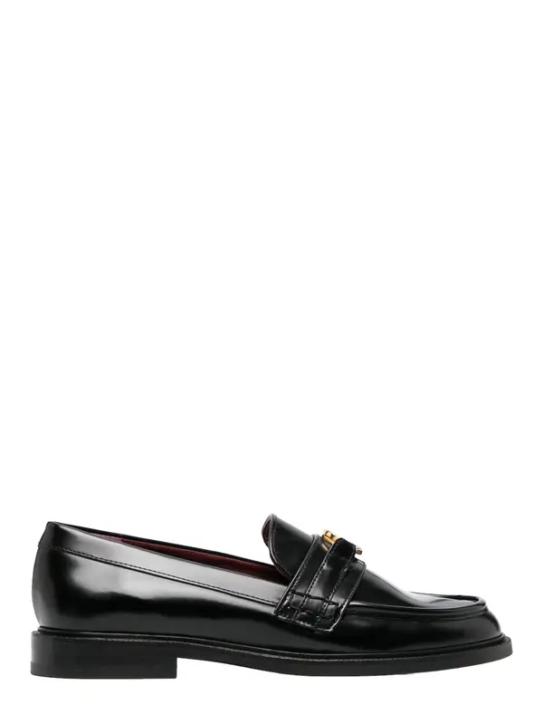 Claudie Pierlot Leather Loafers - Black