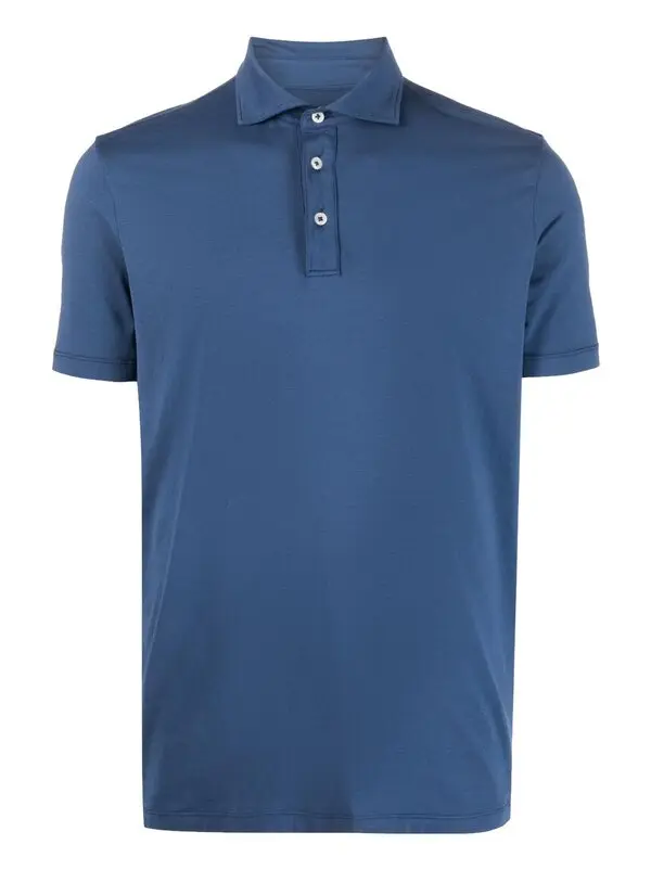 Altea Short-sleeve Polo Shirt - Blue