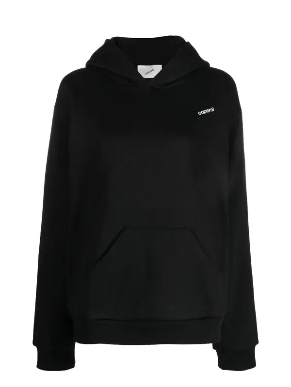 Coperni Logo-print Hoodie - Black