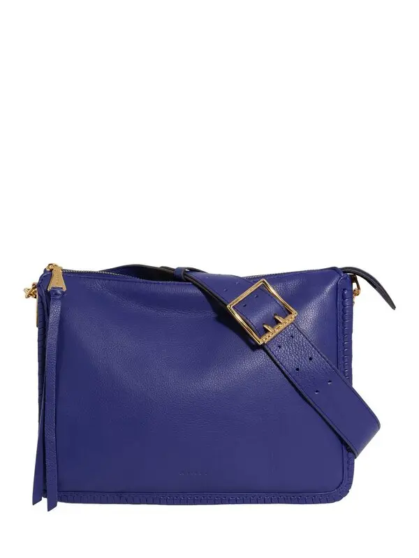 AIMEE Famous Leather Crossbody Bag - Dusk