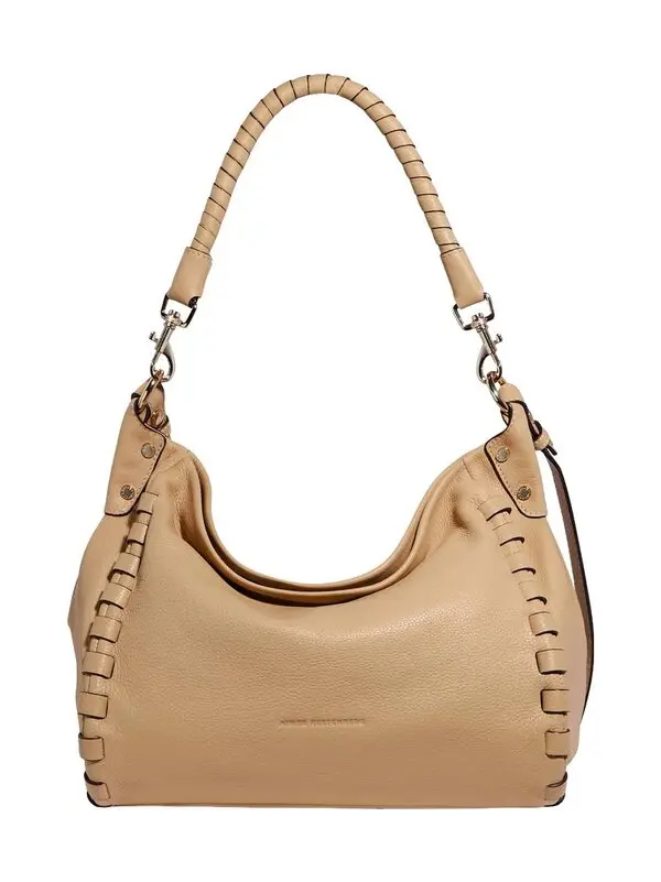 AIMEE Zen Leather Hobo - Camel