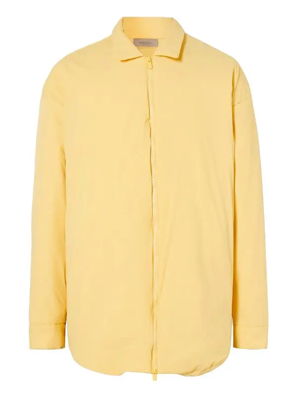 Fear Of God Padded Shell Shirt Jacket - Yellow