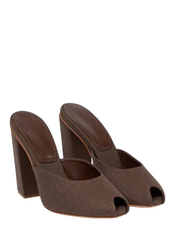 GIA BORGHINI Rosie 38 Mules - Brown