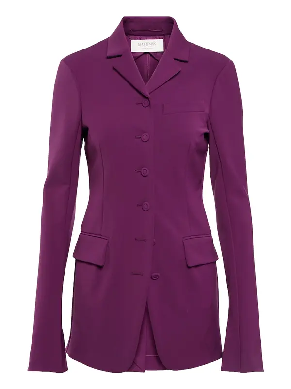 Sportmax Technical Jacket - Purple