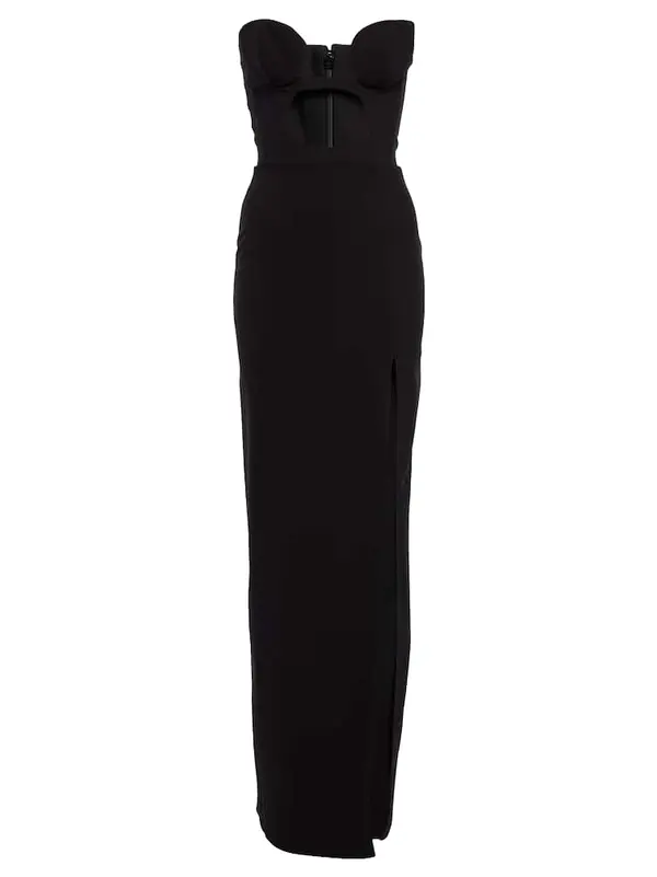 NENSI DOJAKA Cutout Maxi Dress - Black