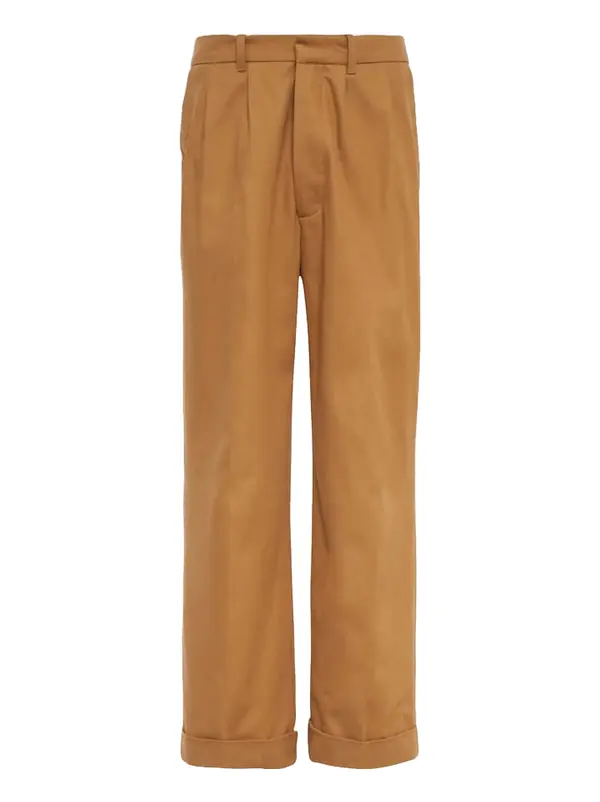 WALES BONNER Dusk Pleated Pants - Beige