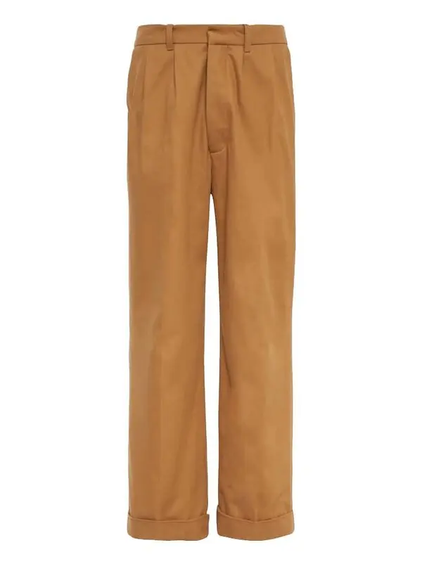 WALES BONNER Dusk Pleated Pants - Beige
