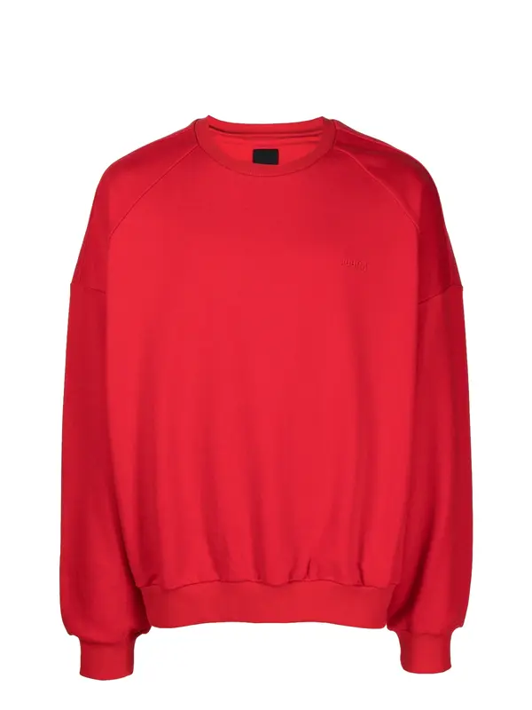 JUUN.J Photograph-print Cotton Sweatshirt - Red