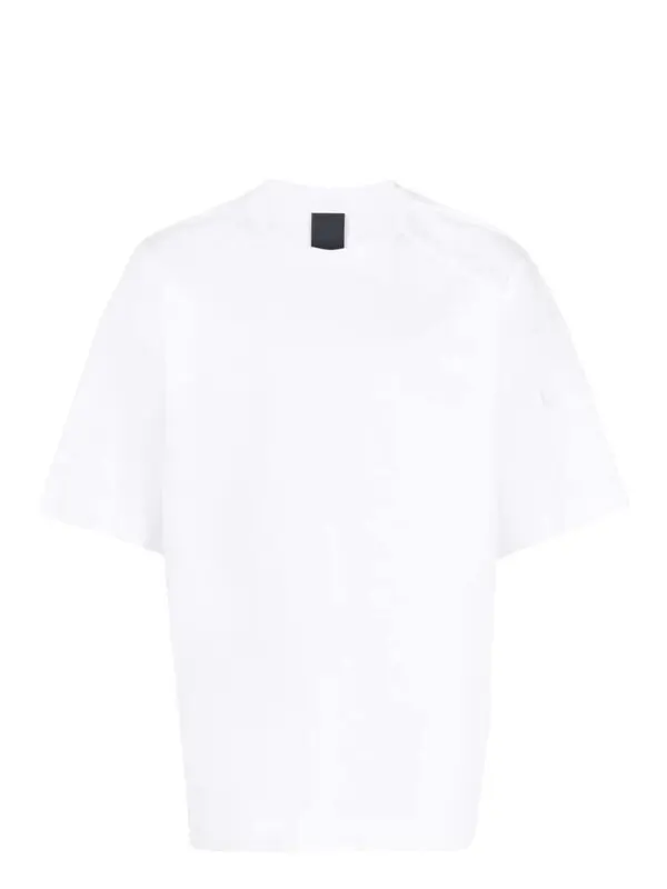 JUUN.J Sleeve-pocket Cotton T-shirt - White