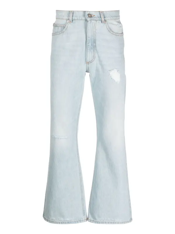 ERL Flared-leg Denim Jeans - Blue