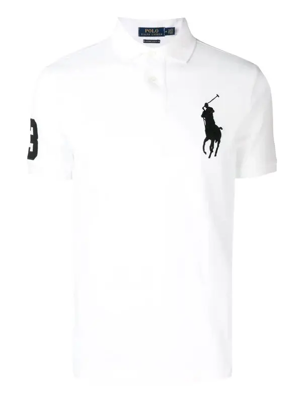 Polo Ralph Lauren Contrast-logo T-shirt - White