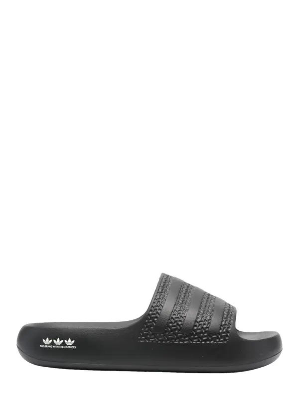 Adidas Adilette Ayoon Logo-print Slides - Black