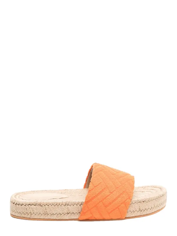 Senso Isobel Espadrille Slides - Orange