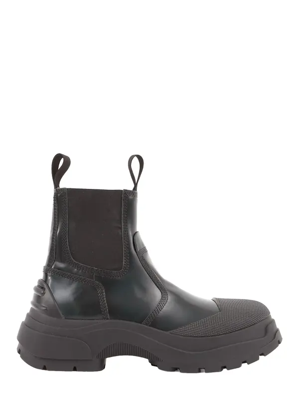 MAISON MARGIELA Alex Leather Ankle Boots - Black