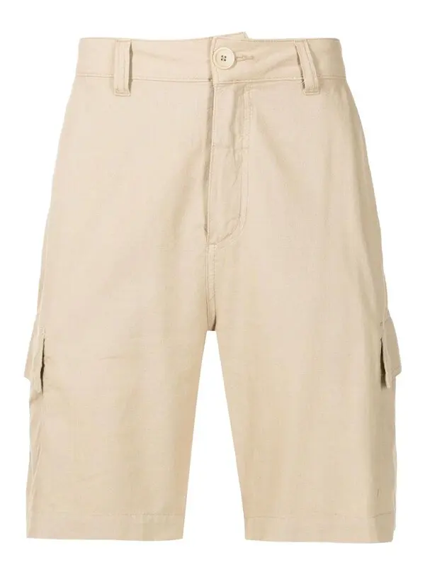 OSKLEN Knee-length Cargo Shorts - Neutrals