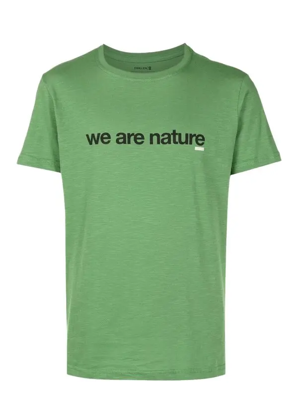 OSKLEN We Are Nature Print T-shirt - Green