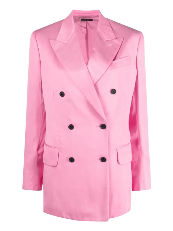 TOM FORD Double-breasted Blazer - Pink