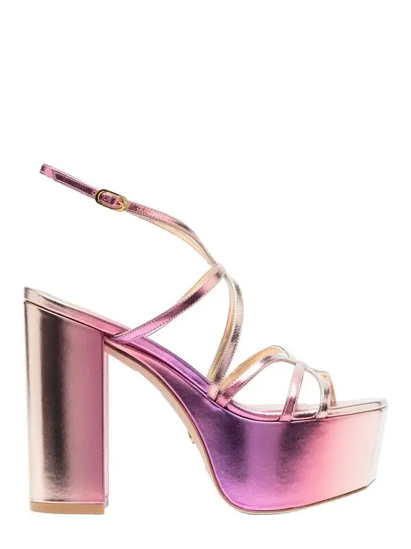 STUART WEITZMAN Barelythere 145mm Platform Sandals - Pink