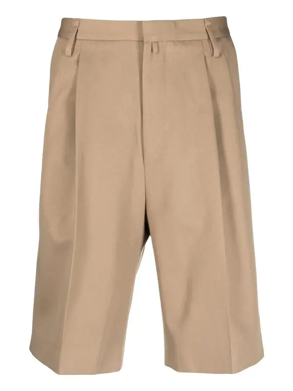Corneliani Lightweight Bermuda Shorts - Neutrals
