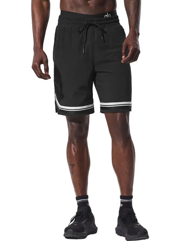 Alo Yoga 9" Traction Arena Short - Black