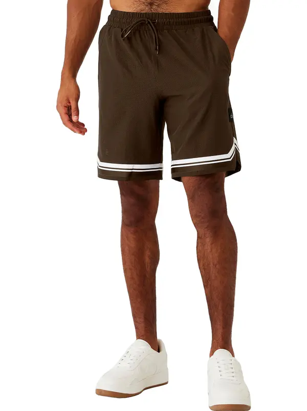 Alo Yoga 9" Traction Arena Short - Espresso