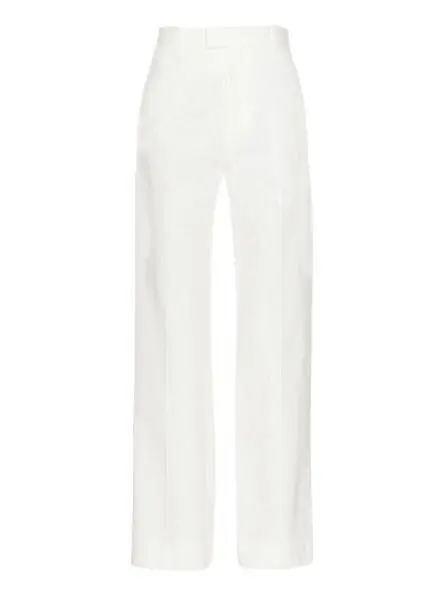 Bottega Veneta Wide Leg Pant - Chalk
