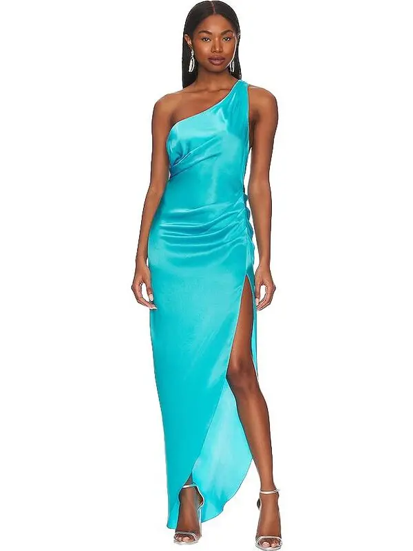 Amanda Uprichard Jaida Maxi Dress - Marina