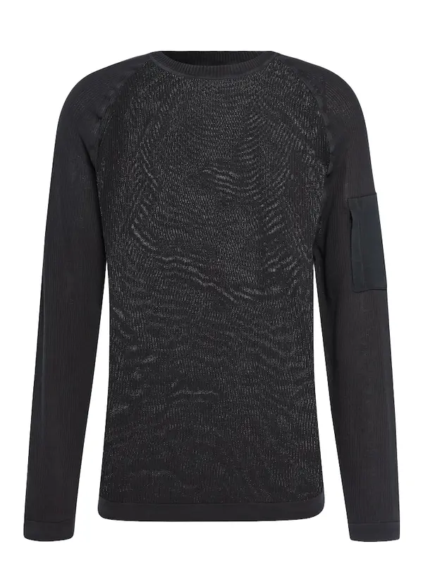 C.P. COMPANY Cotton Sweater - Black