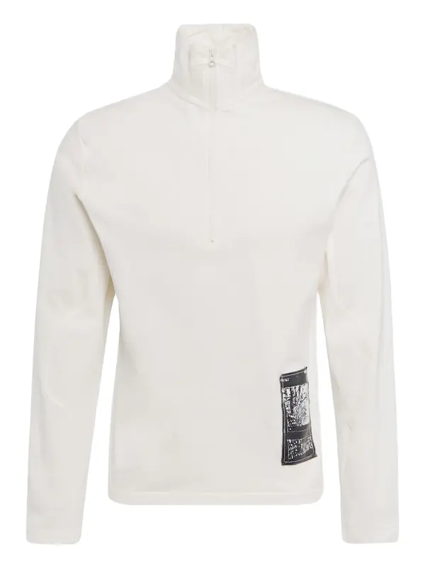GR10K Corpus Cotton Jersey Sweater - White