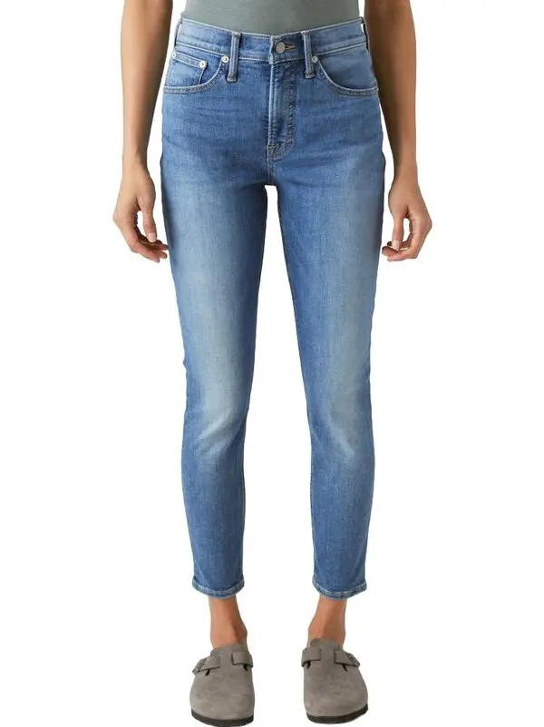 Lucky Brand Bridgette High Waist Skinny Jeans - Wanderer