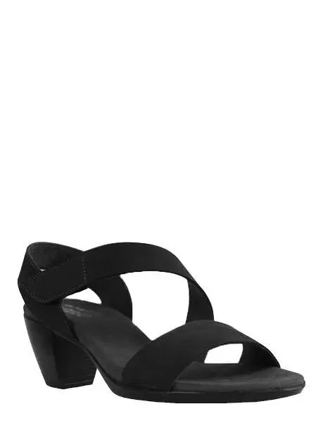 Munro Lucia Sandal - Black Nubuck