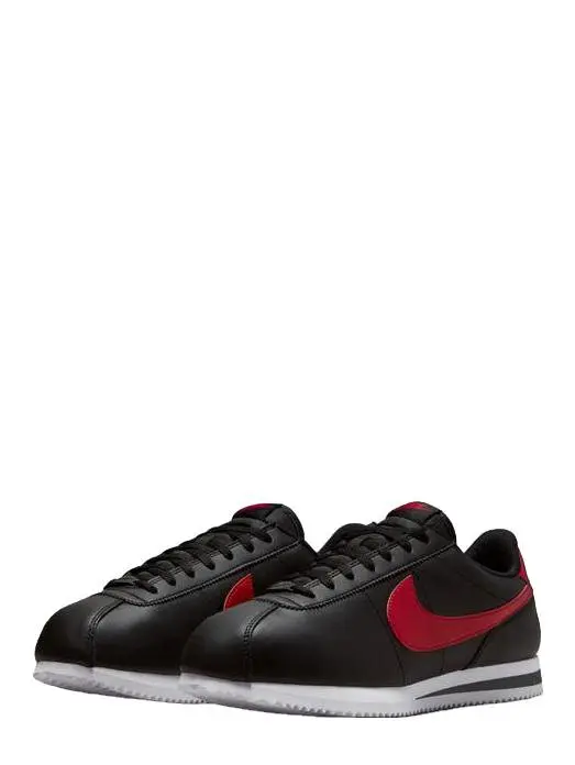 Nike Cortez Sneaker - Black/gym Red