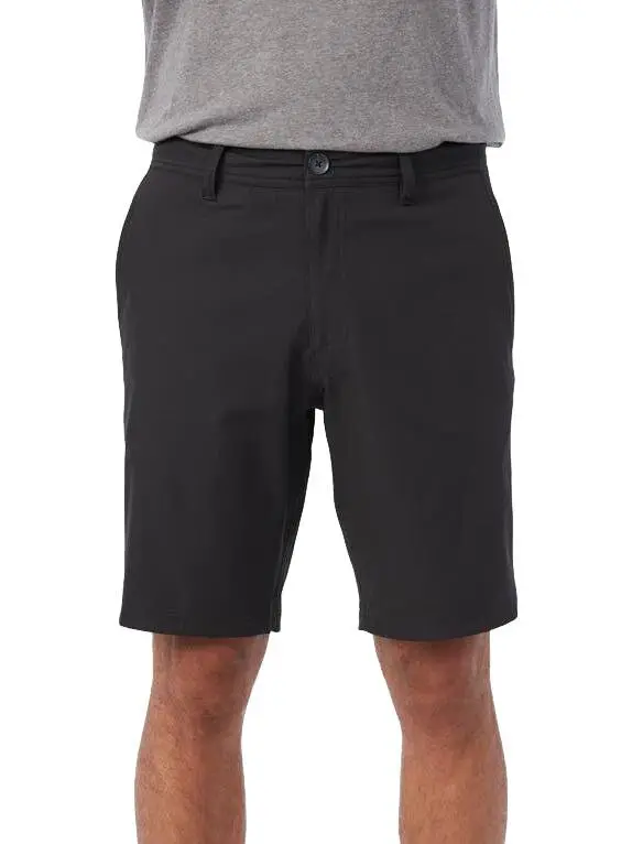 O'Neill Reserve Light Check Bermuda Shorts - Black