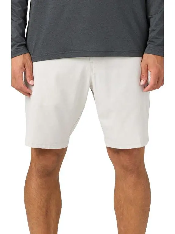 O'Neill Reserve Light Check Bermuda Shorts - Fog
