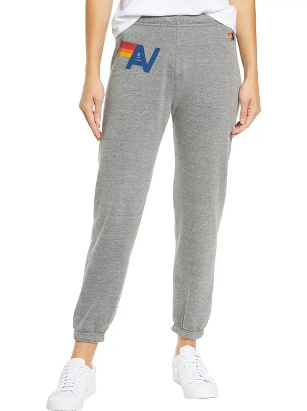 Aviator Nation An Sweatpants - Heather Grey