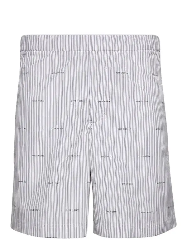 Givenchy Elasticated Shorts - Grey