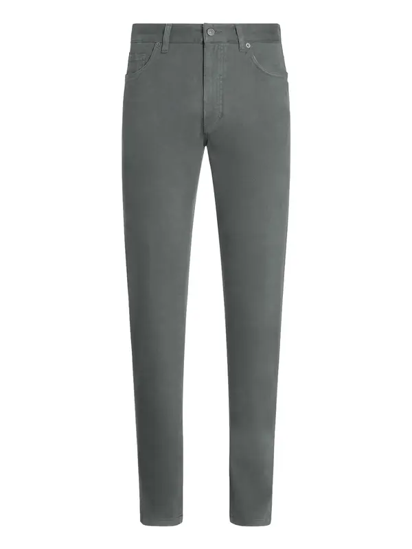 Zegna Roccia Slim-fit Jeans - Grey