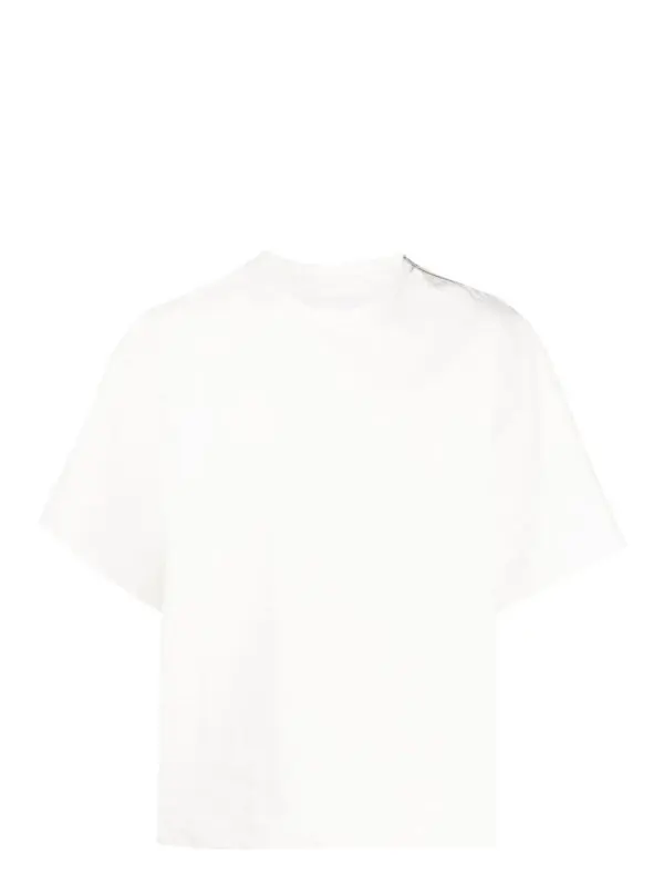 JIL SANDER Oversize Cotton T-shirt - White