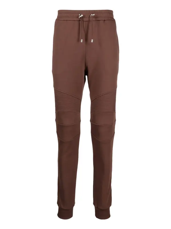 Balmain Logo-print Track Pants - Brown