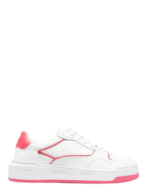 TWINSET Low-top Leather Sneakers - White