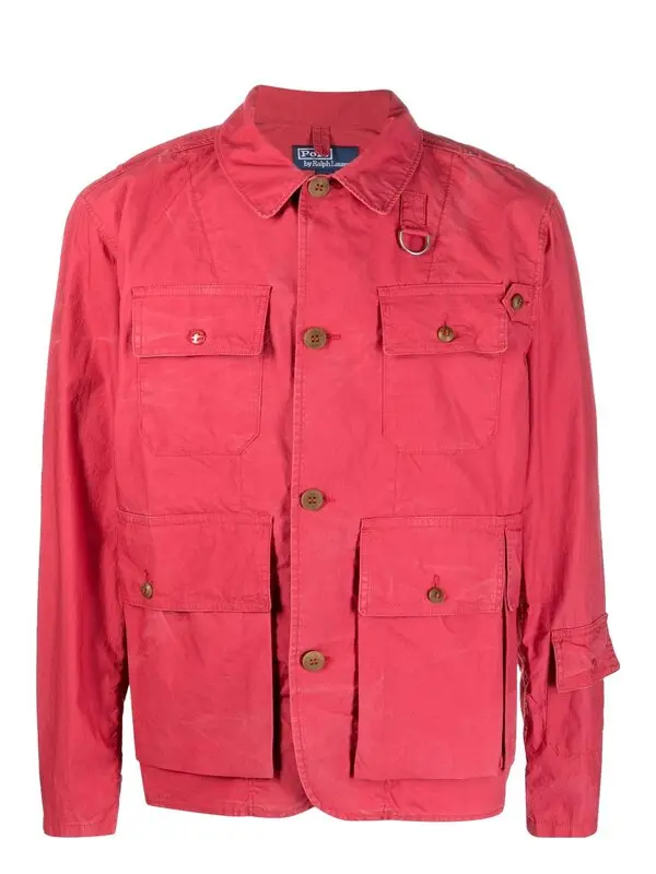 Polo Ralph Lauren Utility-pockets Field Jacket - Red