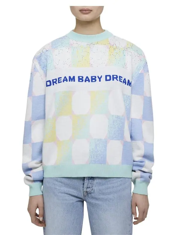 SWAROVSKI Liberal Youth Ministry Dream Baby Dream T-shirt - Blue