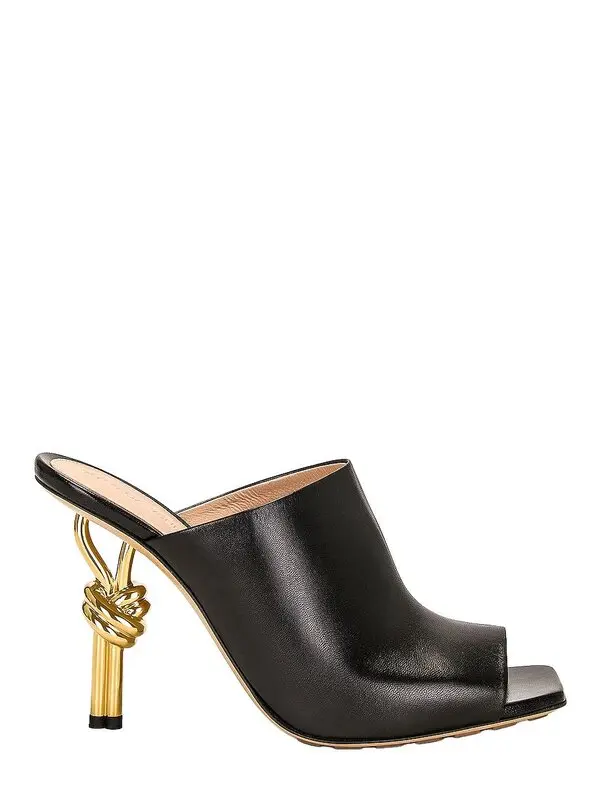 Bottega Veneta Knot Mule Sandal - Black