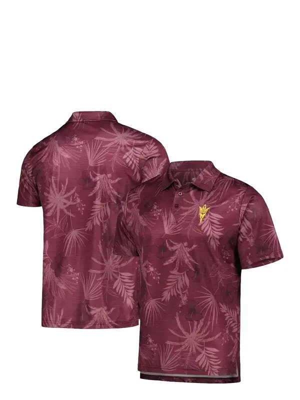 COLOSSEUM Arizona State Sun Devils Palms Team Polo - Maroon