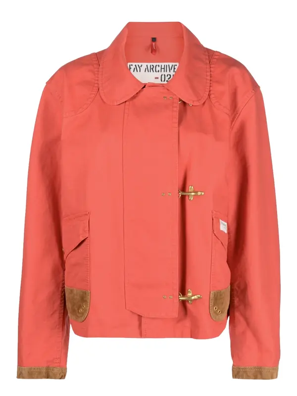FAY 4 Ganci Archive Field Jacket - Red