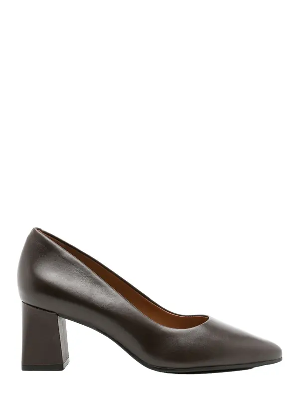 STUDIO CHOFAKIAN Francesca 75mm Pointed-toe Pumps - Brown