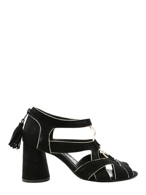 STUDIO CHOFAKIAN Taylor 65mm Cone-heeled Sandals - Black